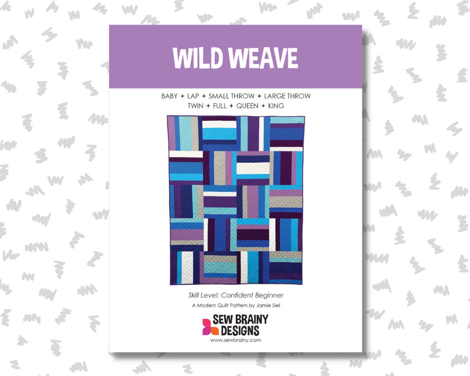 Wild Weave Quilt Pattern (PDF) - Etsy