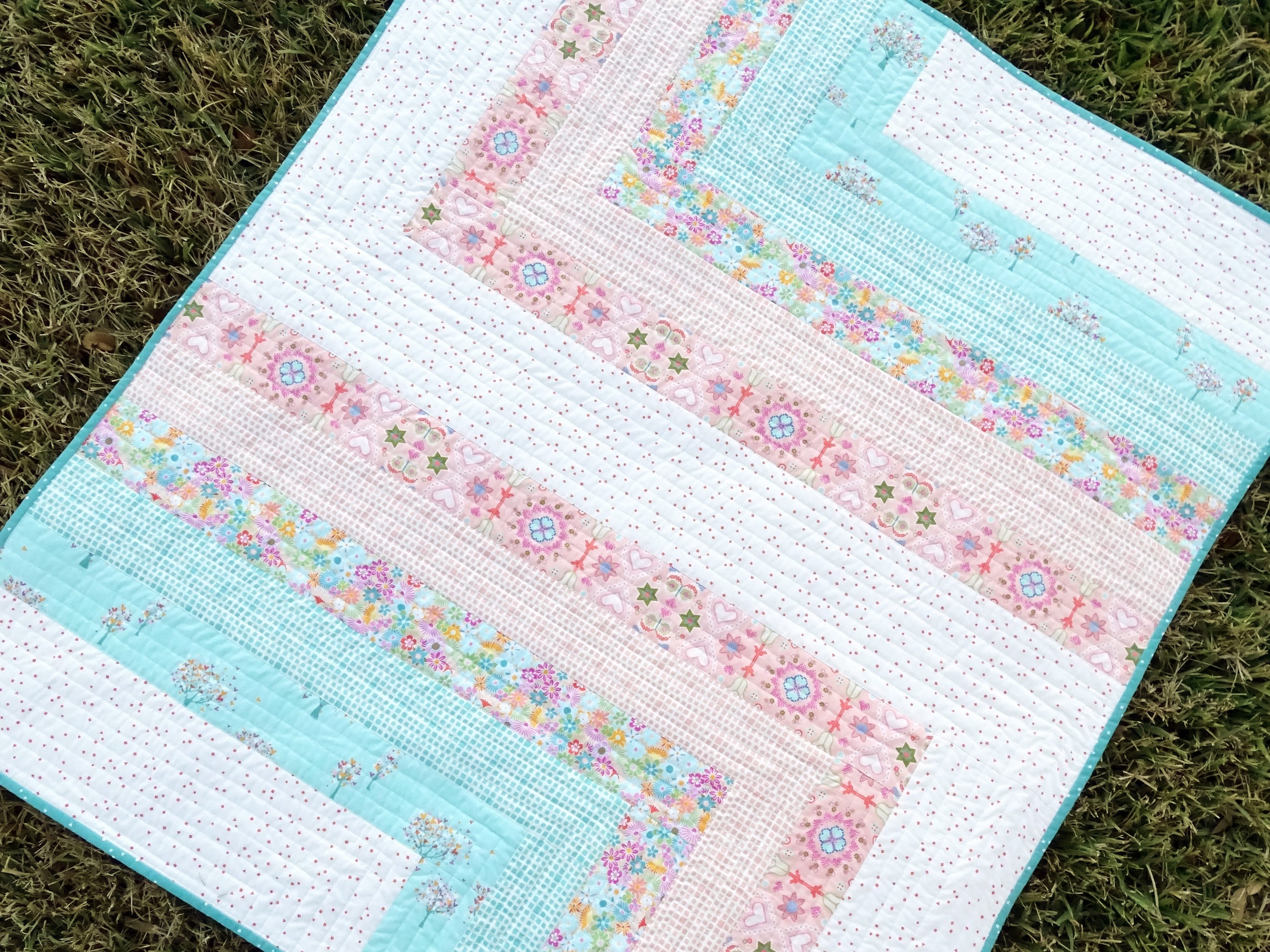 On the Edge Quilt Pattern (PDF) - Etsy