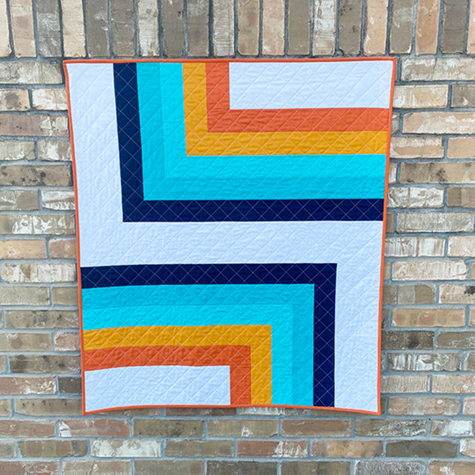 On the Edge Quilt Pattern (PDF) - Etsy