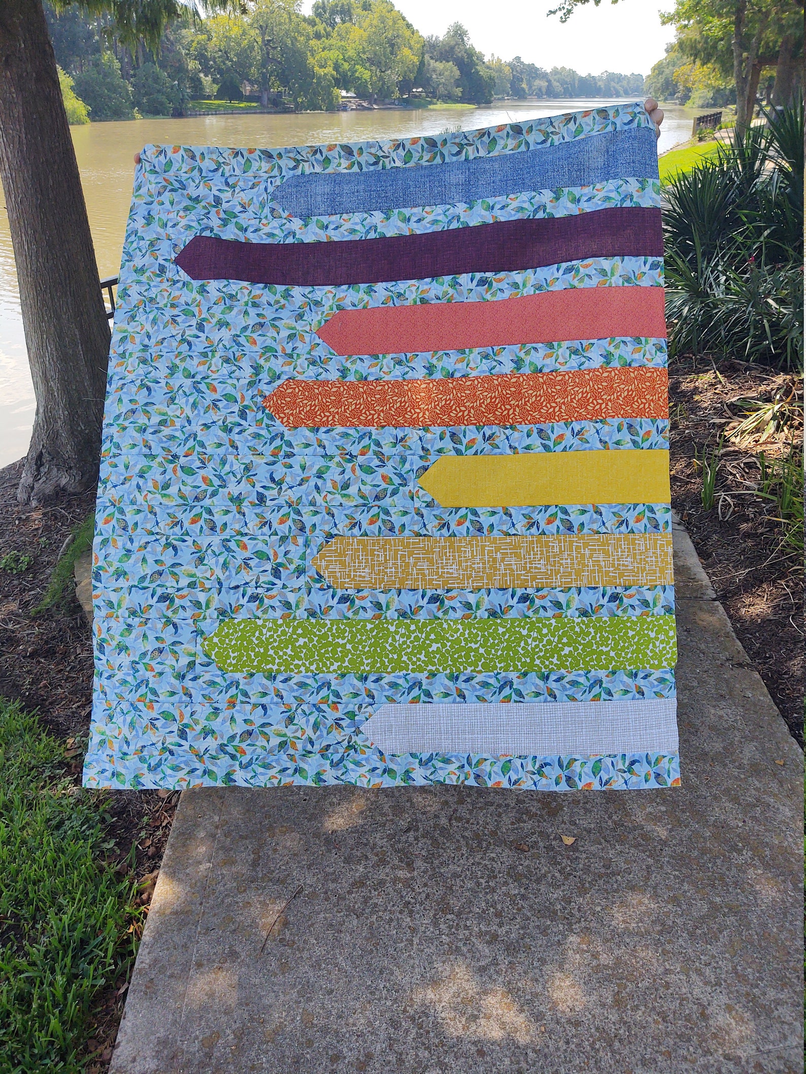Sidestream Quilt Pattern (PDF) - Etsy
