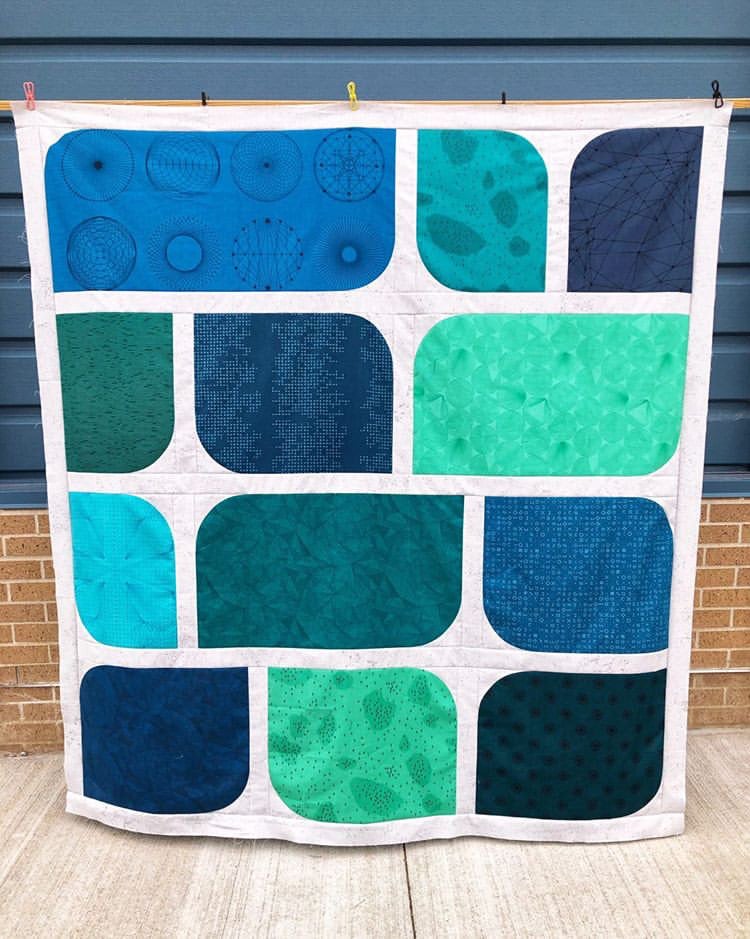 Parallel Path Quilt Pattern (PDF) - Etsy