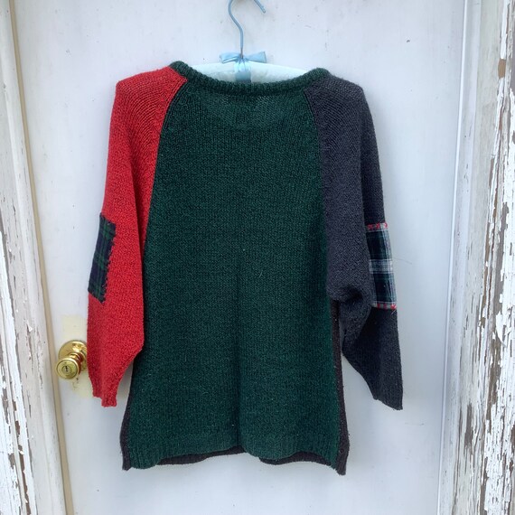 1990s Cute Plaid Patchwork Grunge Punk Cottagecore Fa… - Gem