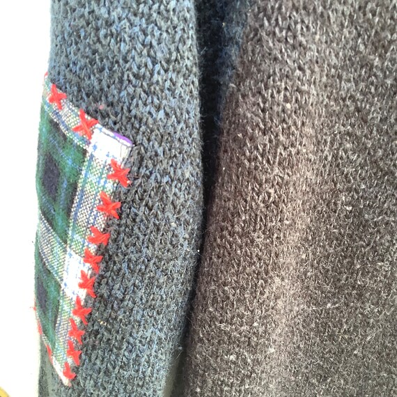 1990s Cute Plaid Patchwork Grunge Punk Cottagecore Fa… - Gem