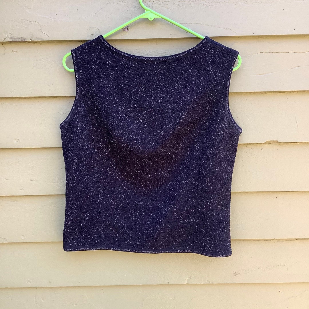 1950s 1960s True Vintage Mid Century MCM Black Acrylic and Metallic Top ...