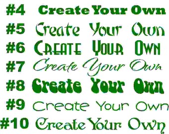 Personalized Wall Quotes / Vinyl Lettering / Decal Stickers / | Etsy