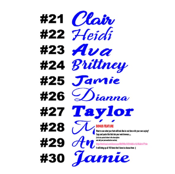 Custom Vinyl / Personalized Names / Wall Quotes / Vinyl - Etsy