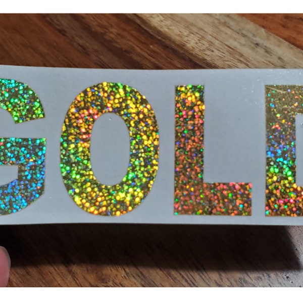 Gold Glitter Vinyl - Etsy