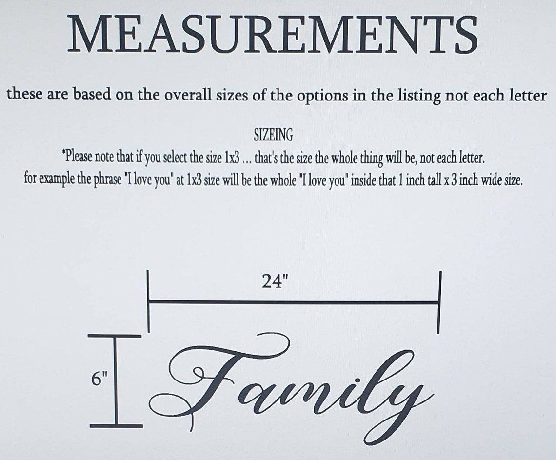 Personalized Wall Quotes / Vinyl Lettering / Decal Stickers / - Etsy