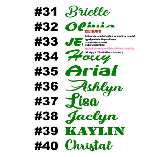 Vinyl Lettering - Etsy