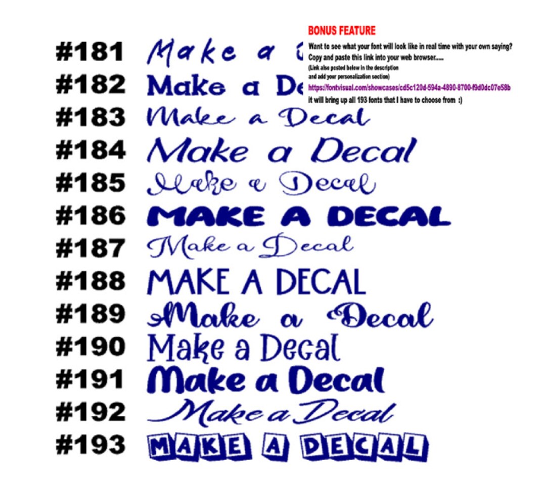 Custom Vinyl Stickers / Personalized Names / Wall Quotes / Vinyl ...