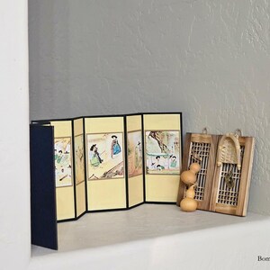 Korean Traditional Picture Folding Screen Shin Yun-bok Artwork Art ...