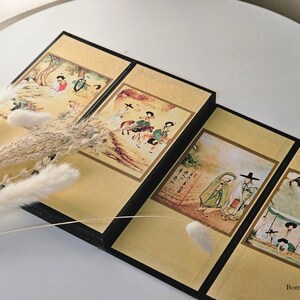 Korean Traditional Picture Folding Screen Shin Yun-bok Artwork Art ...