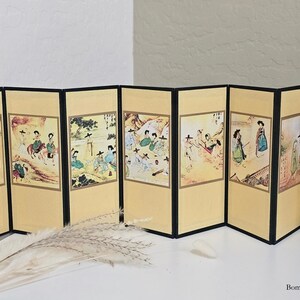 Korean Traditional Picture Folding Screen Shin Yun-bok Artwork Art ...