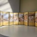 Korean Traditional Picture Folding Screen Folk Art Screen, Decorative ...