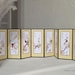 Korean Traditional Picture Folding Screen Tree Floral Birds Art Screen ...