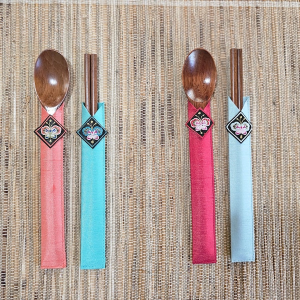 Korean Spoons and Chopstick Set - Etsy