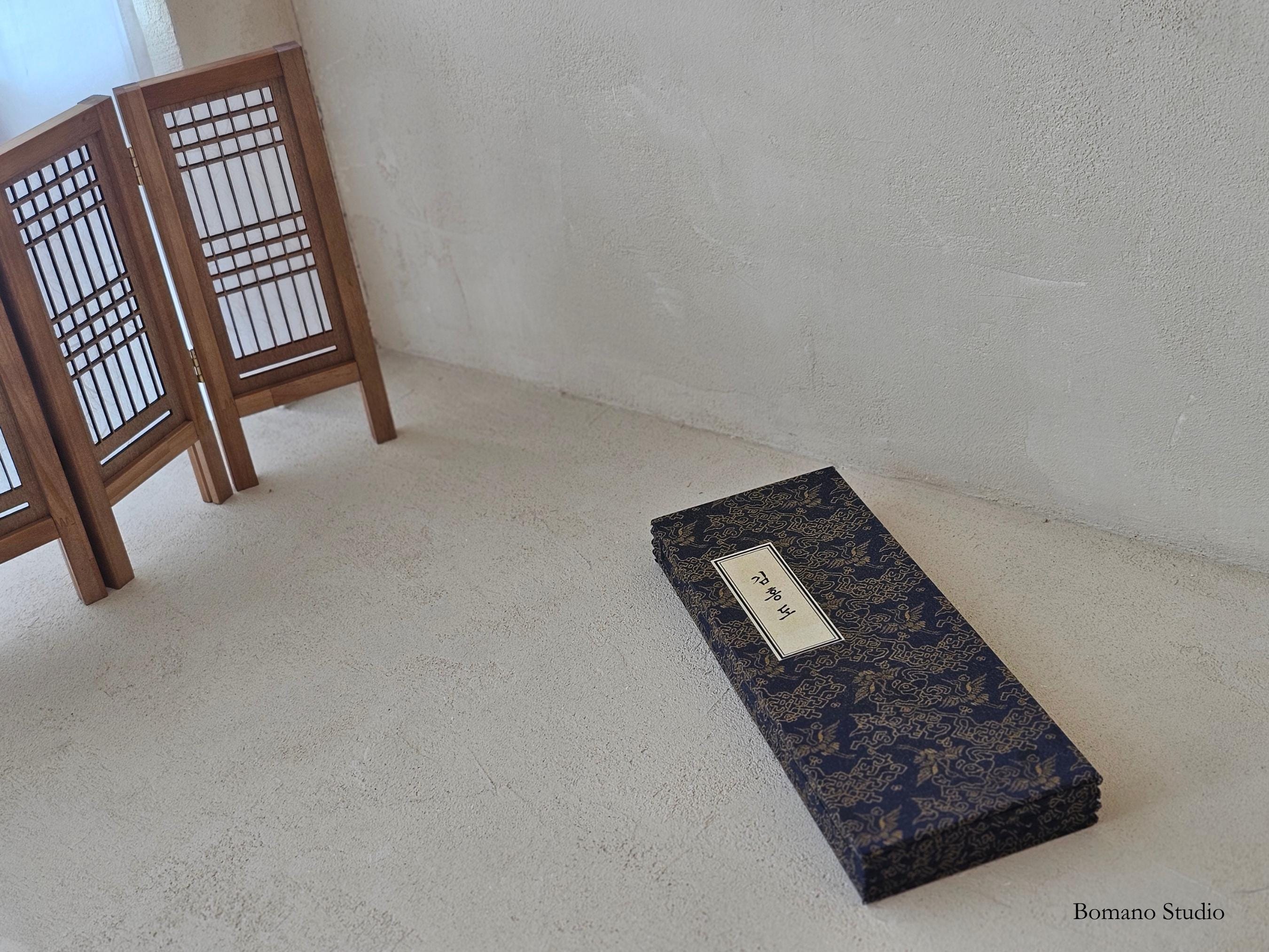 Traditional Korean-style Divider Inspired by Kim Hong-do’s Folk Art ...