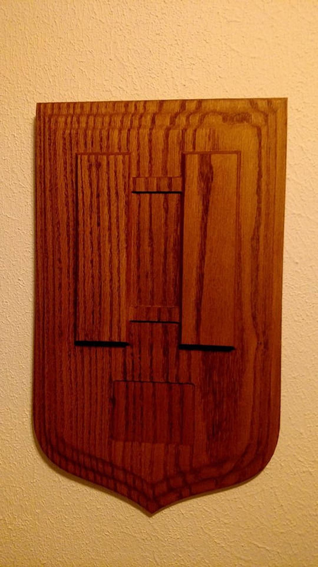 ARMY O3 Rank Plaque Captain CPT Wooden Military Army Promotion ...