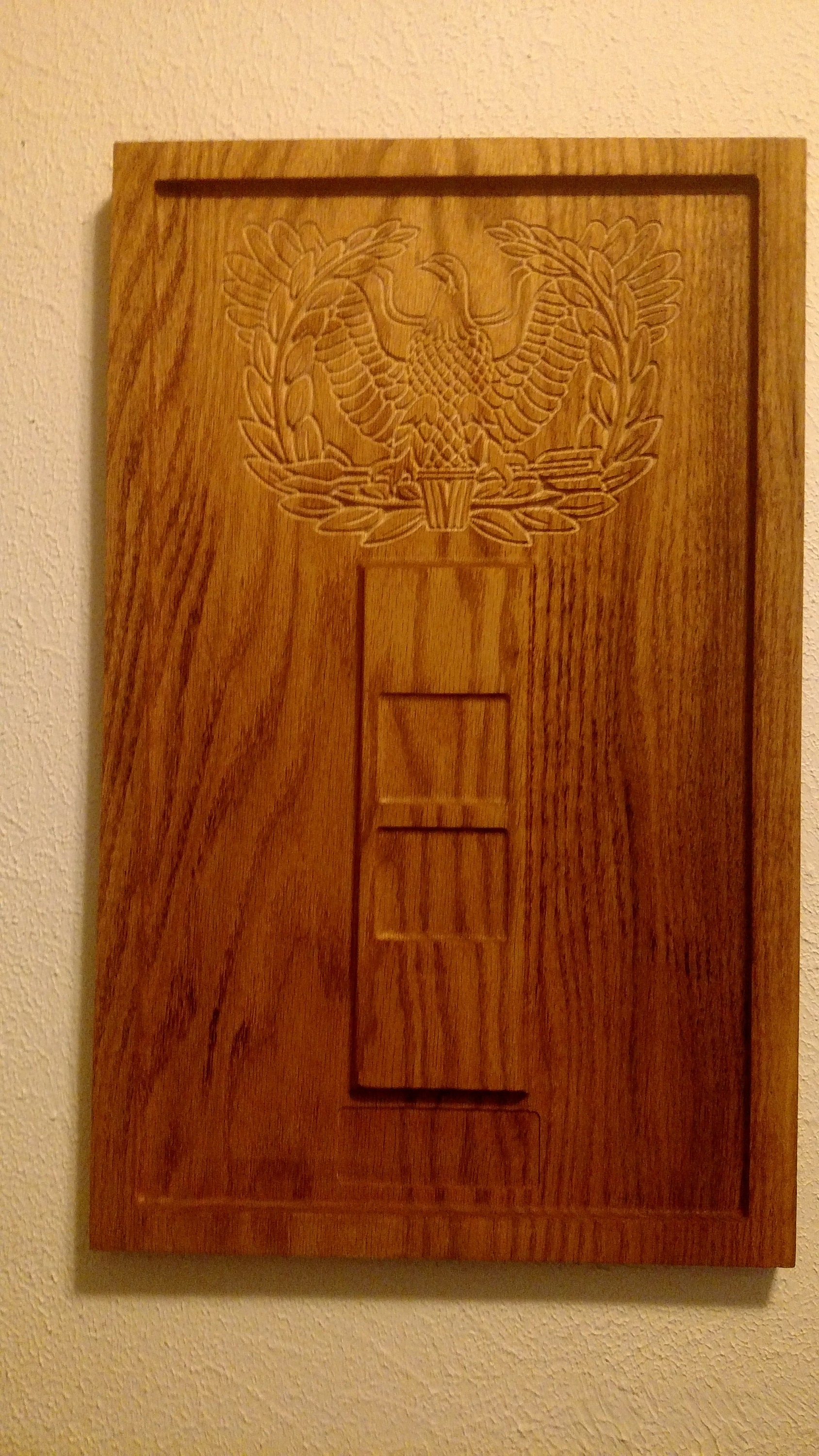 ARMY WO2 Warrant Officer Rank Plaque Wooden Military Army | Etsy