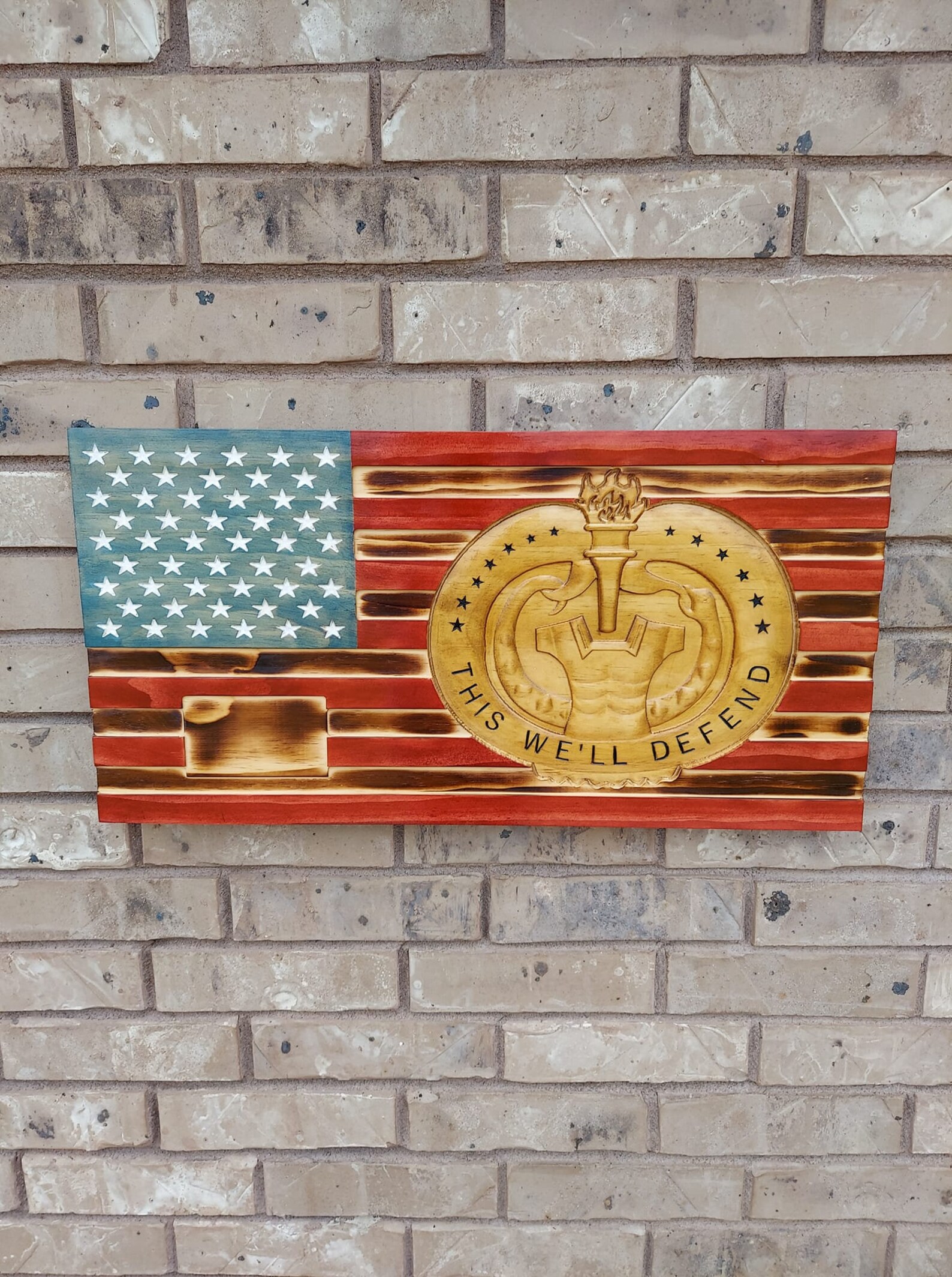 Small US Drill Sergeant Military Flag Military Retirement Gift Pcsing ...