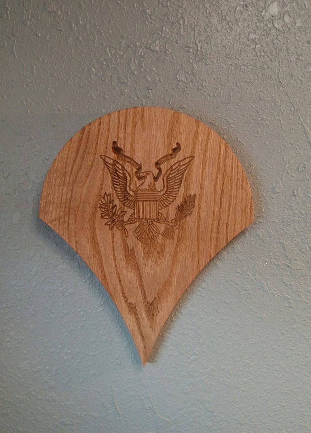ARMY E4 Junior Enlisted Specialist Rank Plaque Wooden Military Army ...