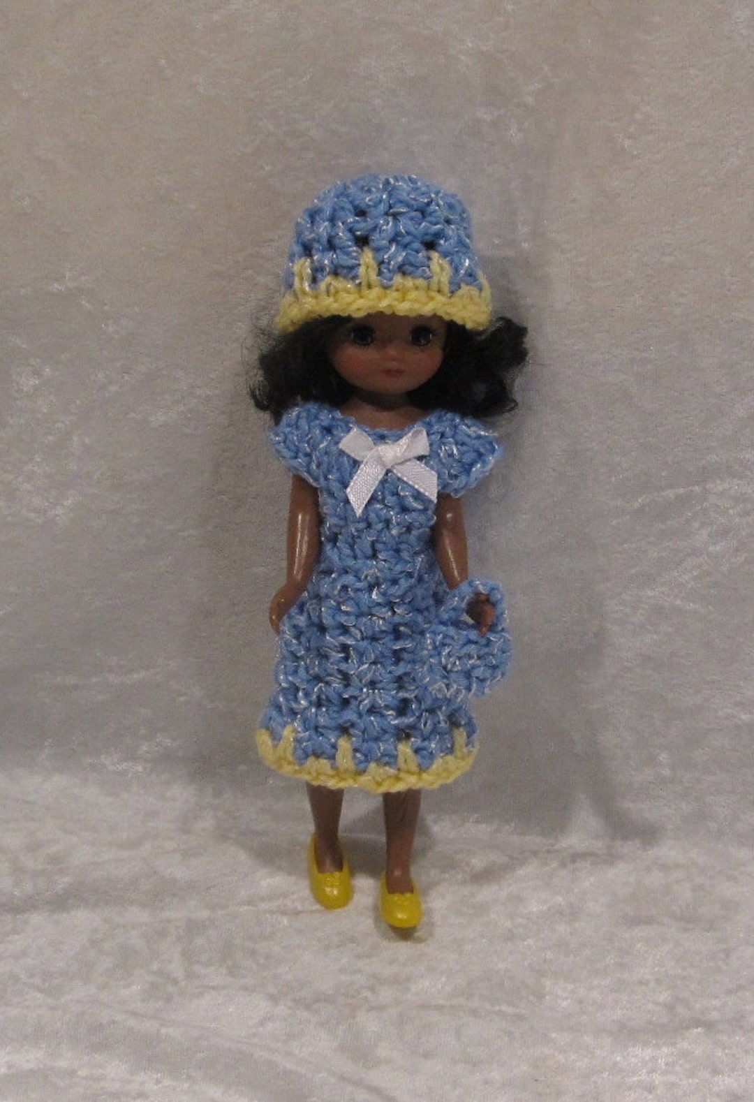 Tiny Betsy Mccall Doll Clothes Crochet Outfit for 8 Dolls Handmade ...