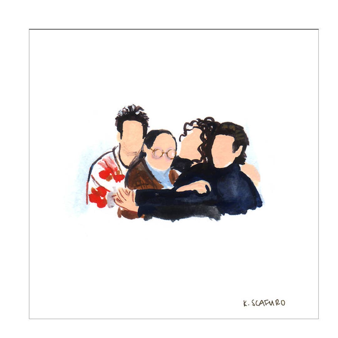 Tiny Seinfeld Print - Etsy