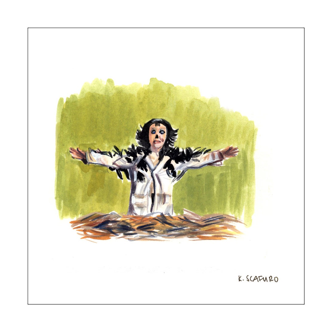 Moira Rose "crows" Tiny Print - Etsy