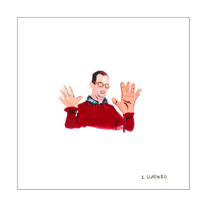 Tiny arrested Development Buster Bluth Print - Etsy