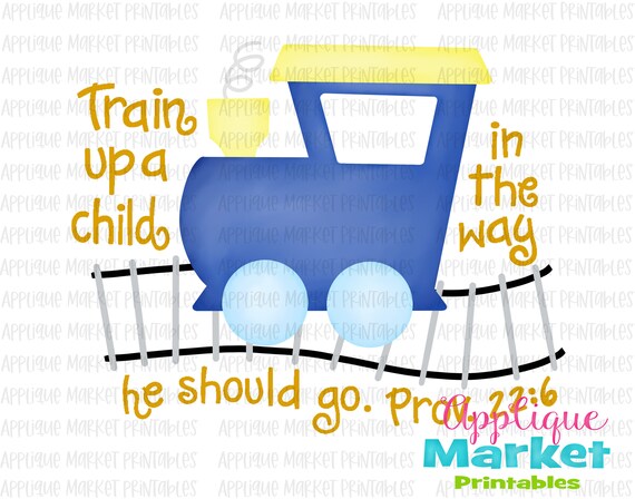 Train up a Child in the Way He Should Go Printable PNG - Etsy