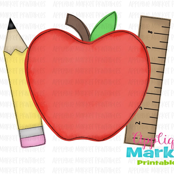 Ruler Pencil Clipart - Etsy