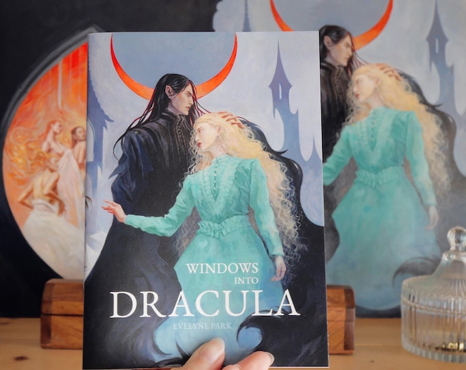 Dracula Art Zine "windows Into Dracula" - Illustrated A5 Artbook, Bram ...