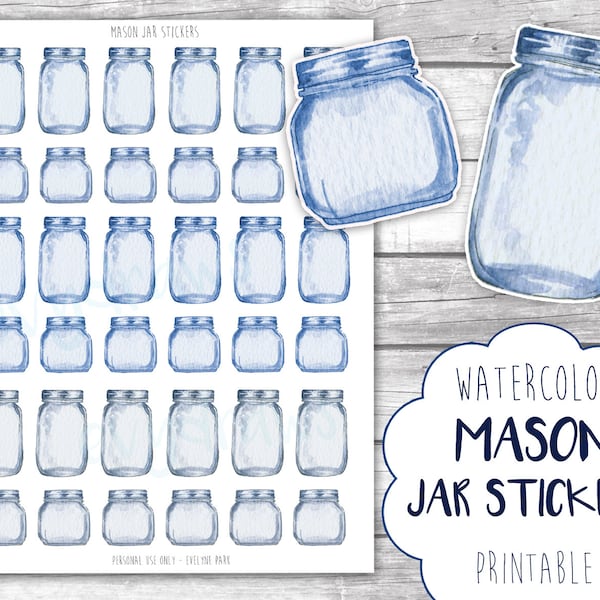 Diy Mason Jars - Etsy
