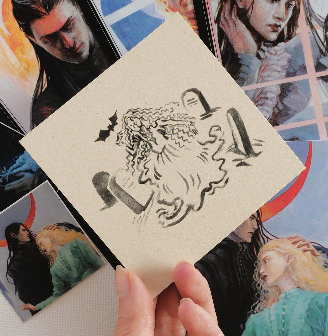 Cute Vampire Art Print | Lucy Westenra, Bram Stoker's Dracula, the ...