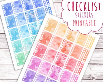 To Do List Stickers - Etsy