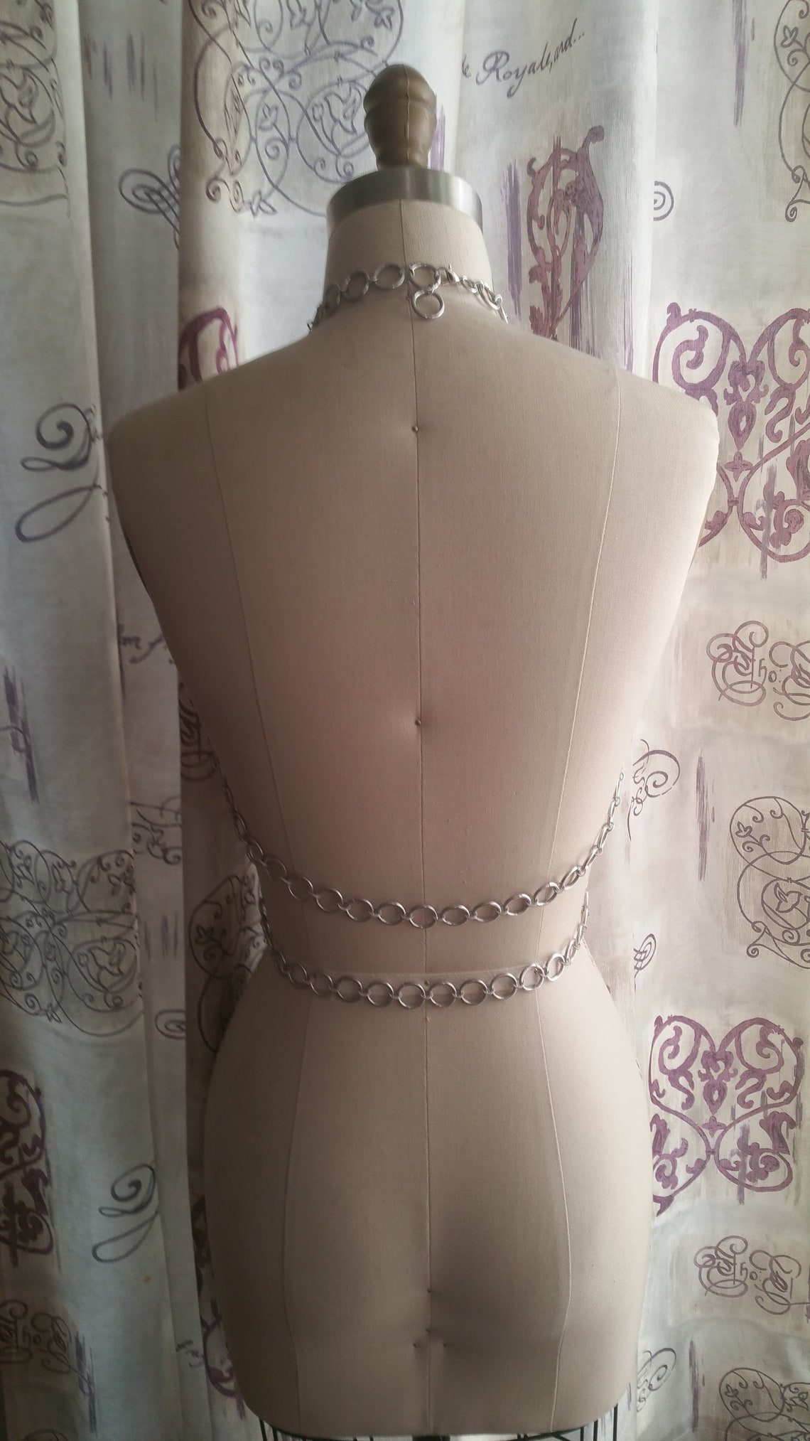 Custom Chainmail Harness/necklace - Etsy