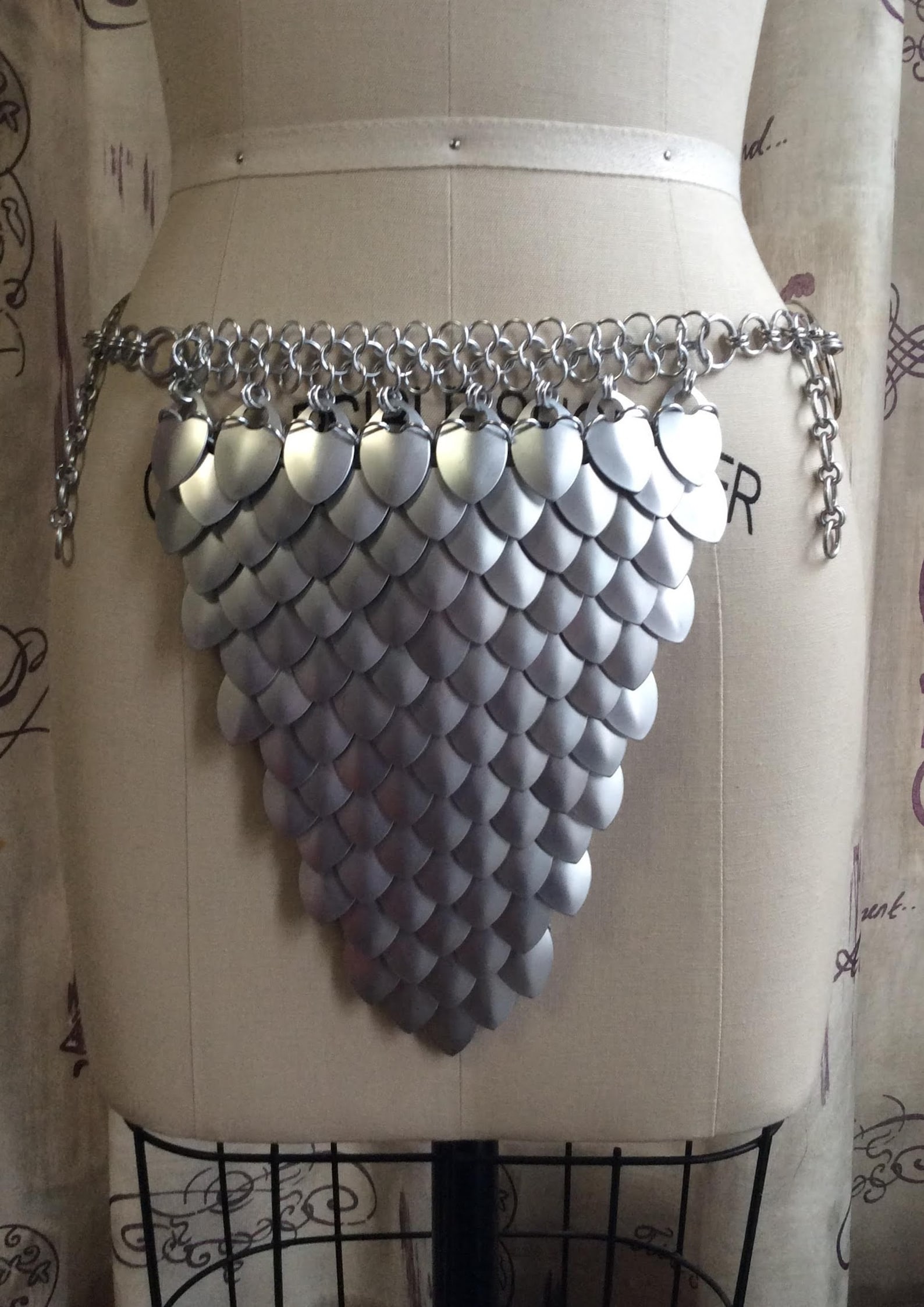 Red Sonja Scalemail Loincloth - Etsy