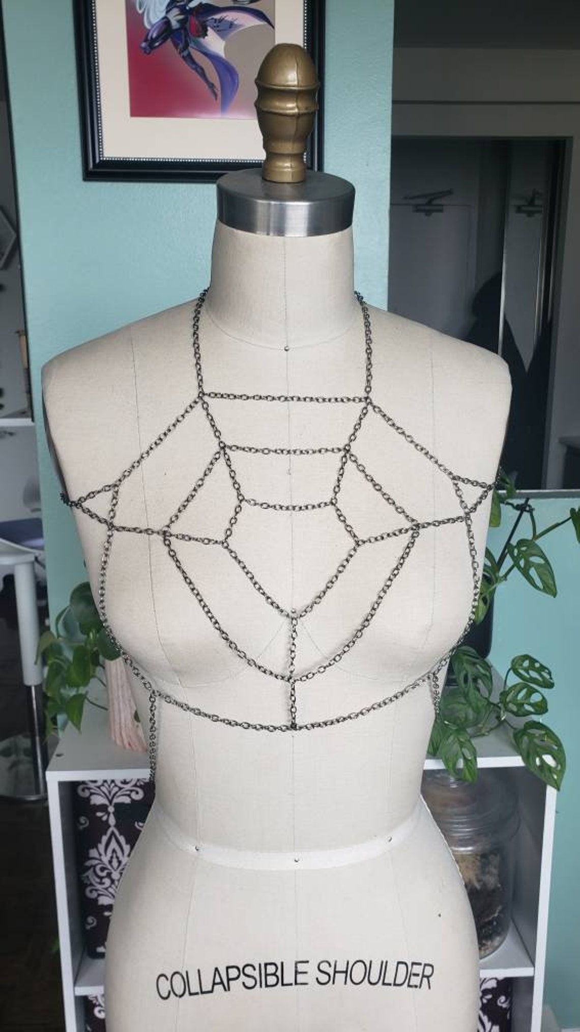 Albedo Harness - Overlord Anime Costume Cosplay - Etsy