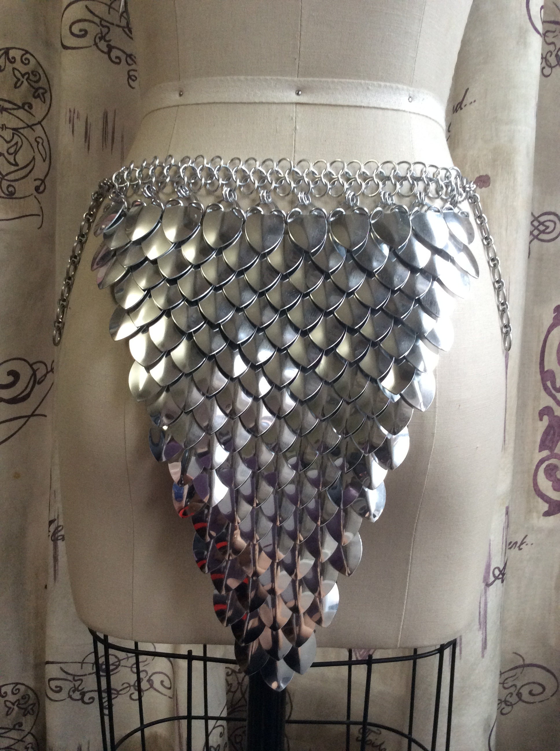 Red Sonja Scalemail Loincloth - Etsy