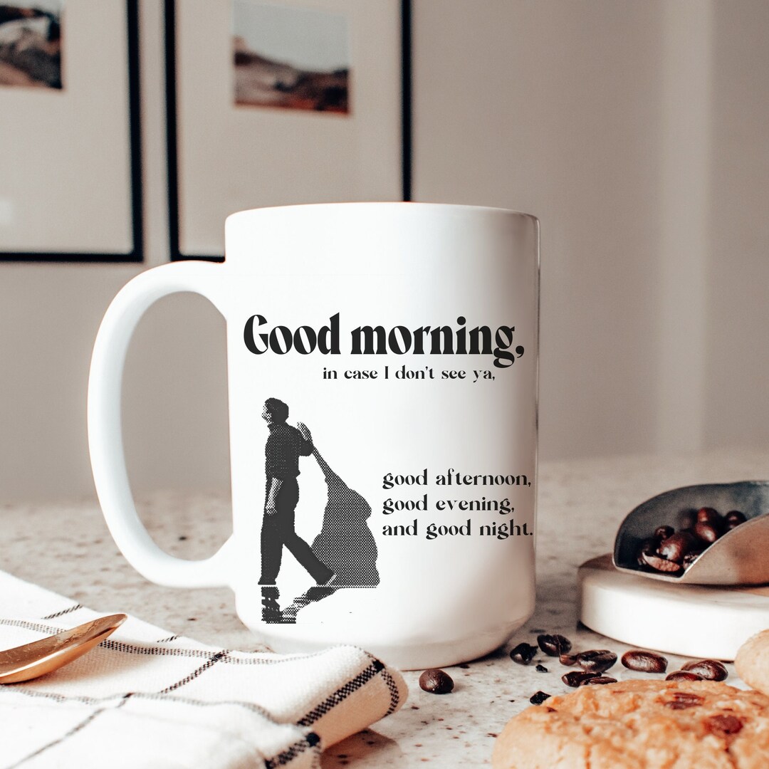 Good Morning, Good Evening, Good Night, Truman Show Mug, Movie Lover ...
