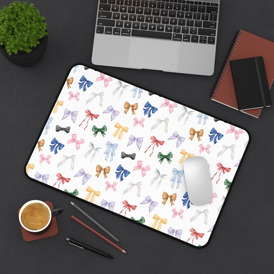 Eras Bows Desk Mat, Mouse Pad, Taylor Mousepad, Swift Gift, Large Mouse ...