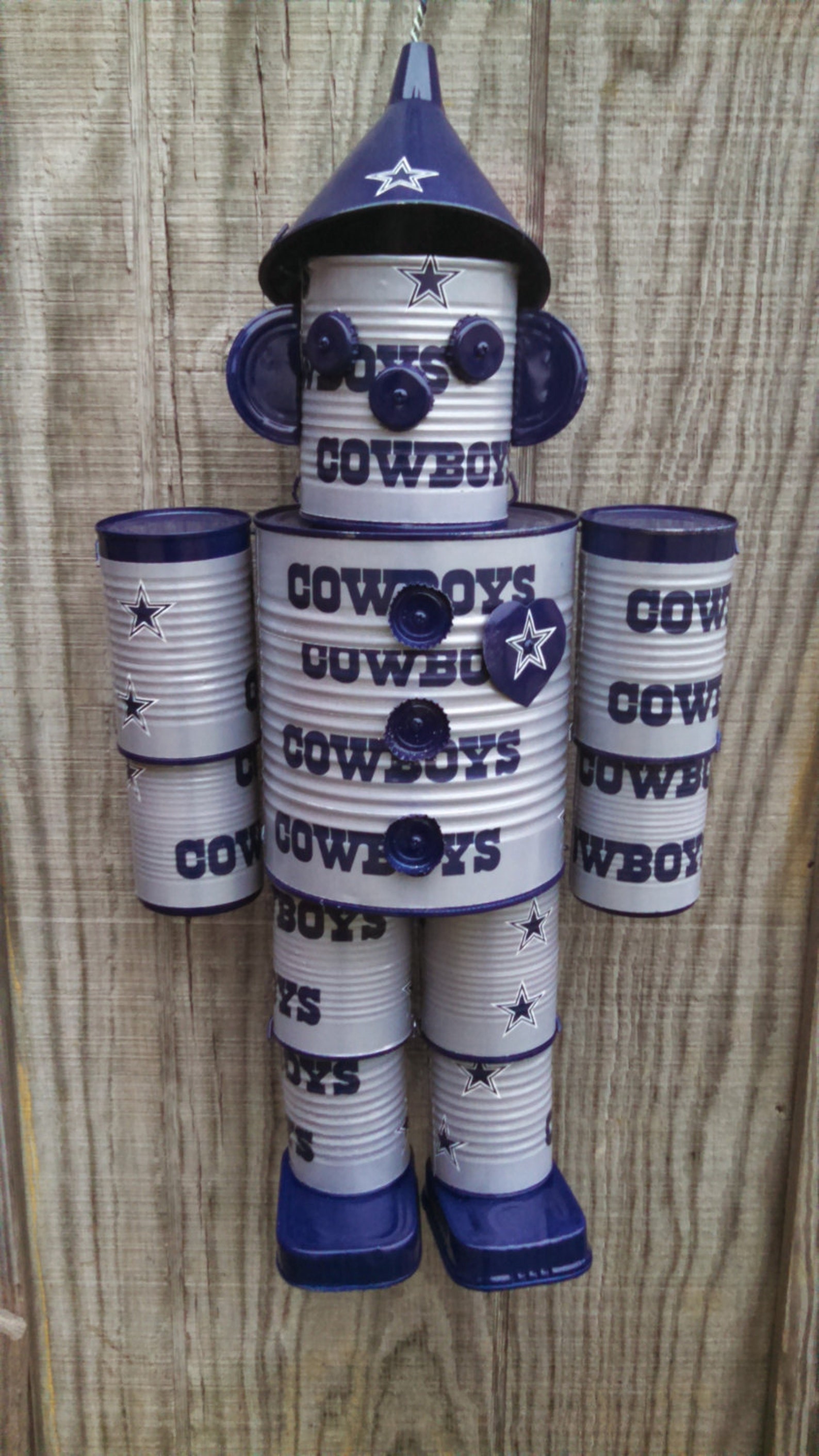 Dallas Cowboy's Tin Man - Etsy