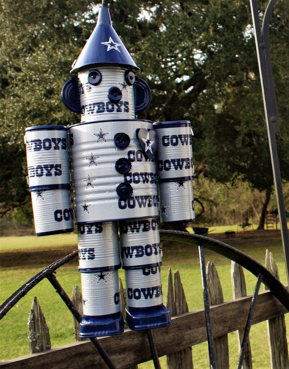 Dallas Cowboy's Tin Man - Etsy