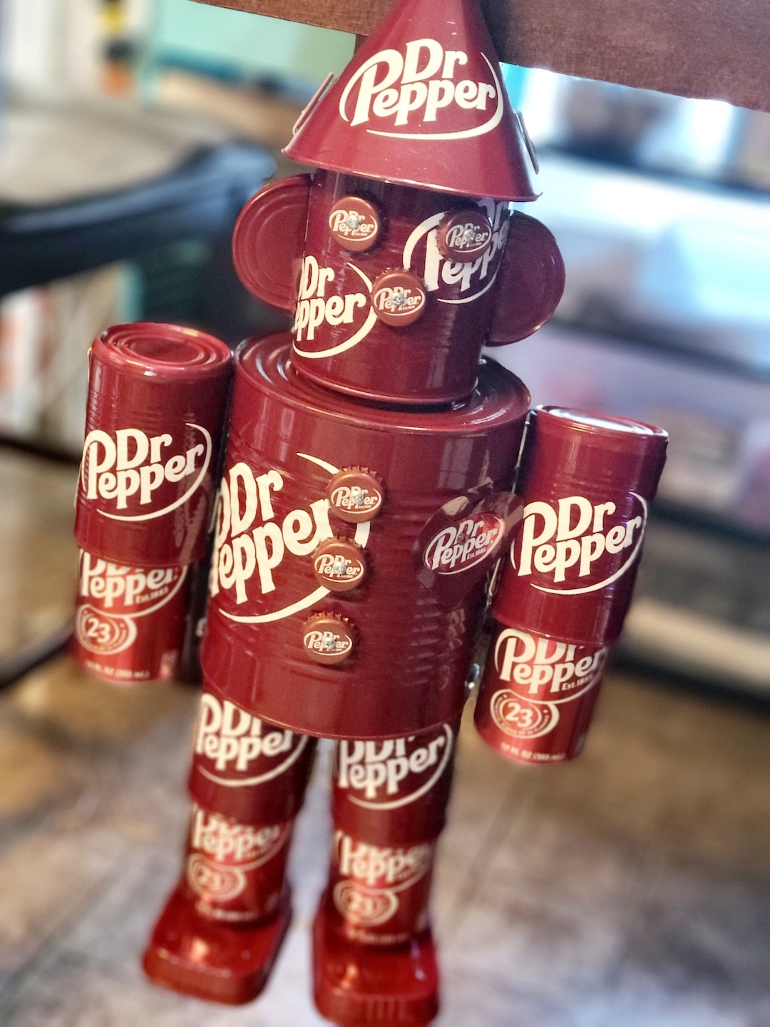 Dr Pepper Tin Man - Etsy