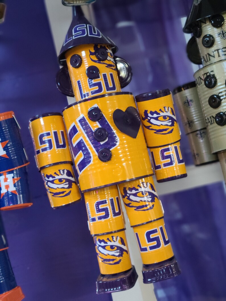 LSU Tin Man - Etsy