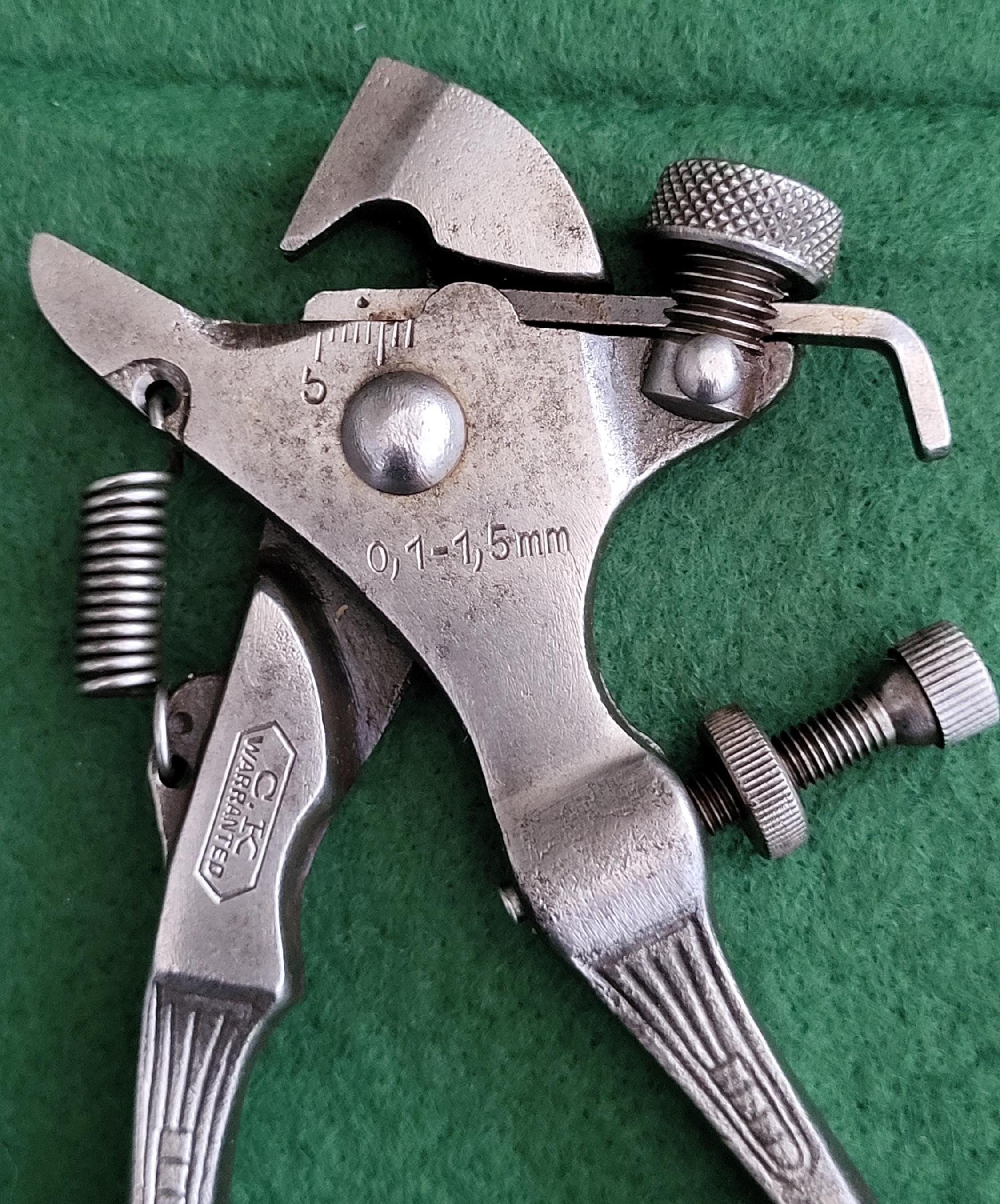 Antique German Saw Set. Good Antique C.K Warranted Saw Set. Ornate ...