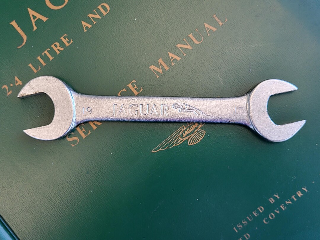 Vintage Jaguar Spanner by Gordon, Sheffield. Vintage Jaguar Tool Kit ...