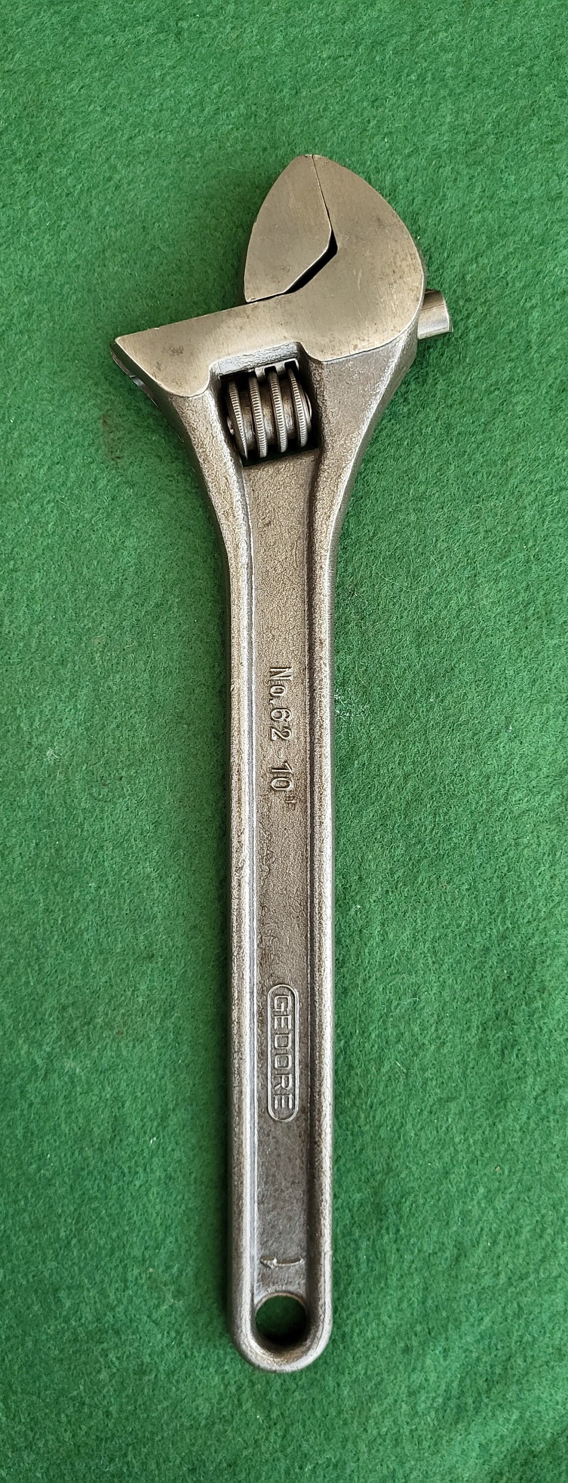 Nice Clean Vintage Gedore No. 62 10 Adjustable Wrench. Vintage Gedore 10 Inch Adjustable Spanner Gedore Made in Germany. Etsy UK