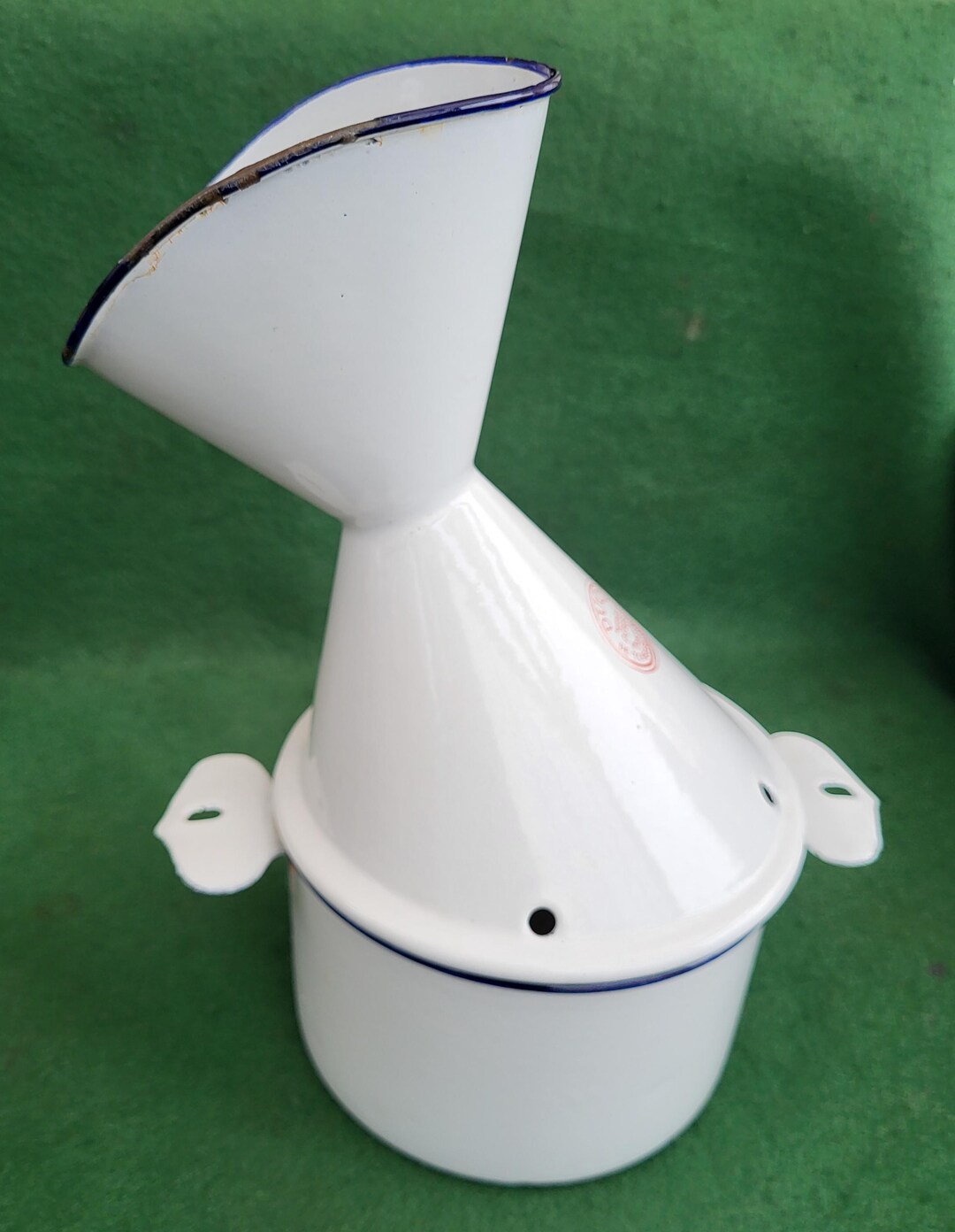 Vintage Steam Inhaler Vintage White Enamel Steam Inhaler Duco Modele ...