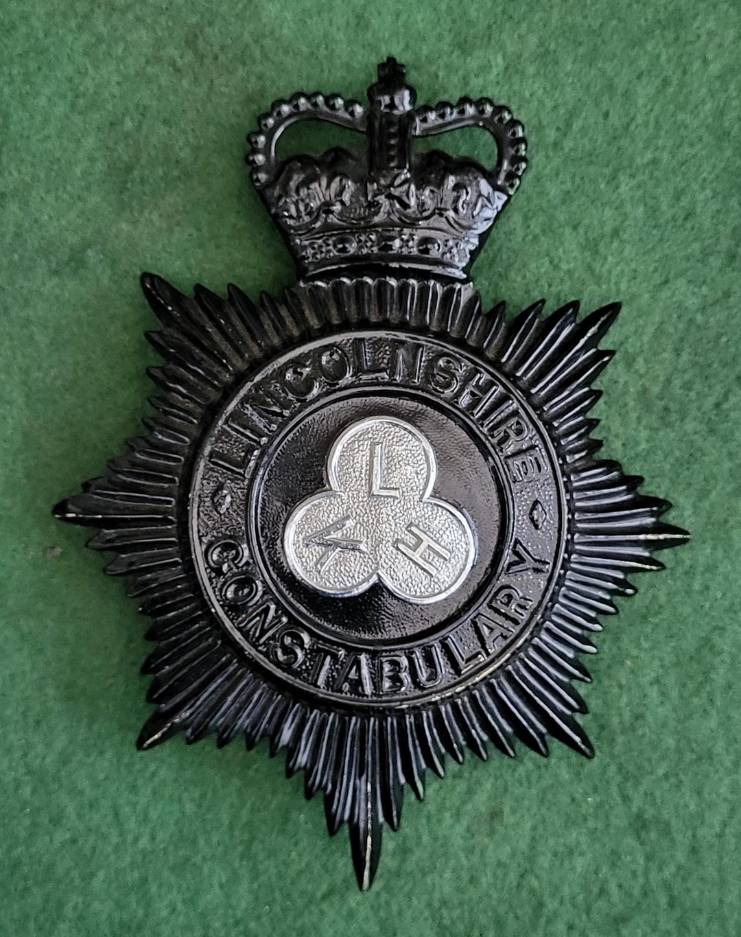 Vintage Lincolnshire Constabulary Badge. Vintage Lincolnshire ...